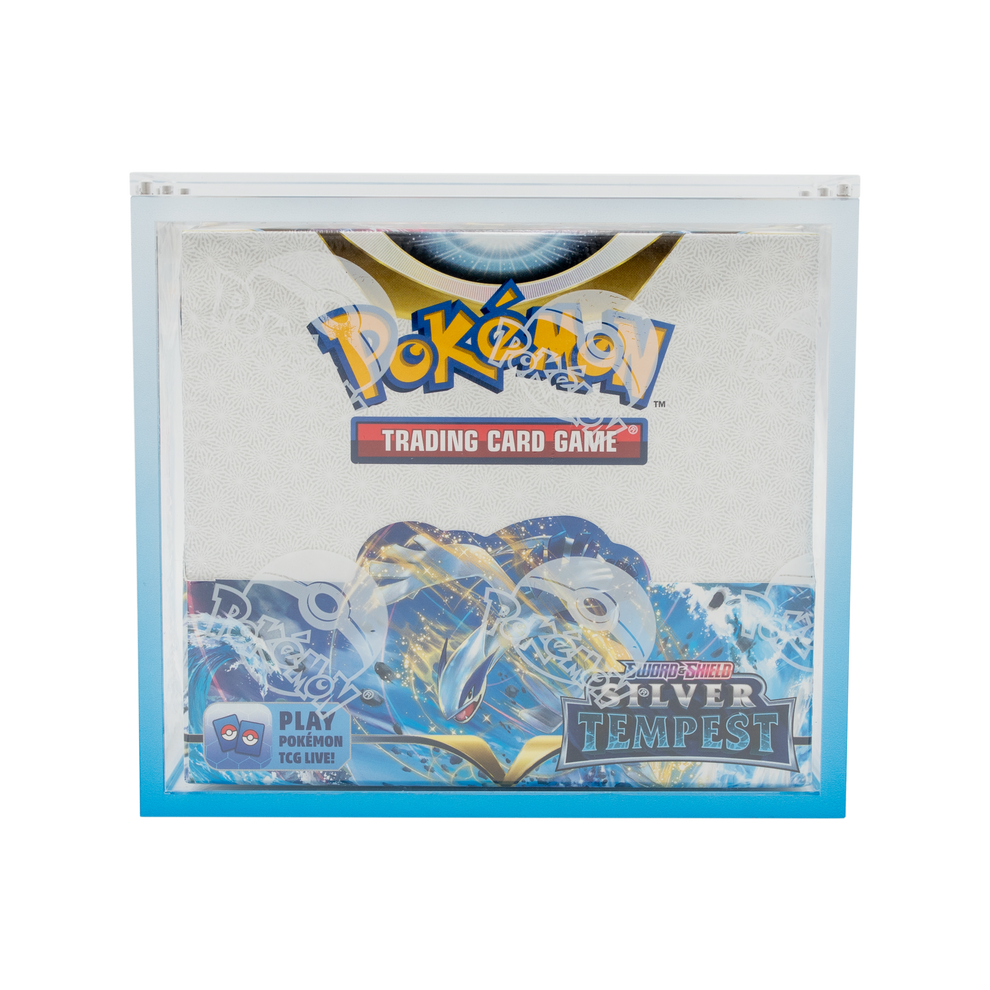 Premium Colored Acrylic Pokemon Booster Box Case – Crystal TCG