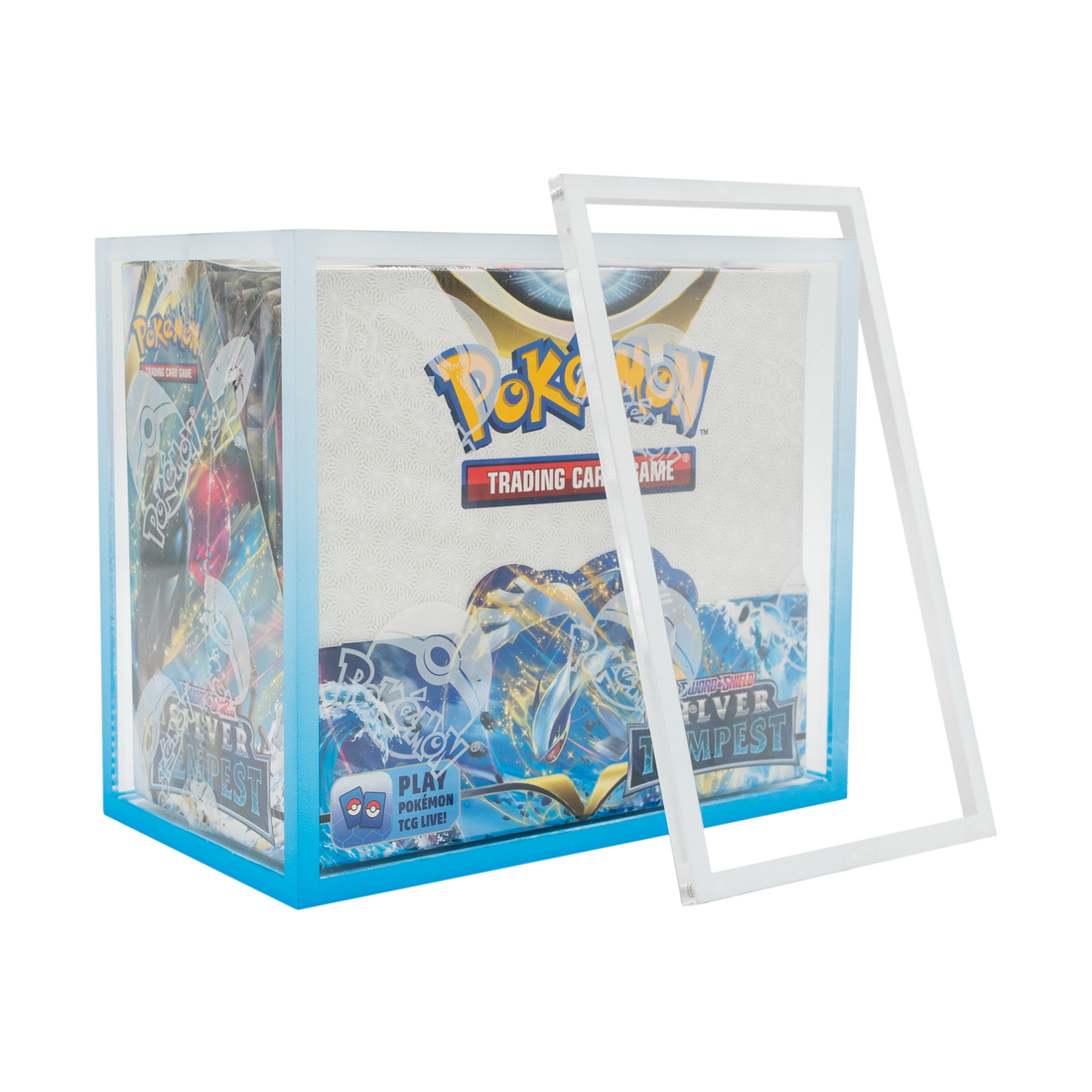 Premium Colored Acrylic Pokemon Booster Box Case – Crystal TCG